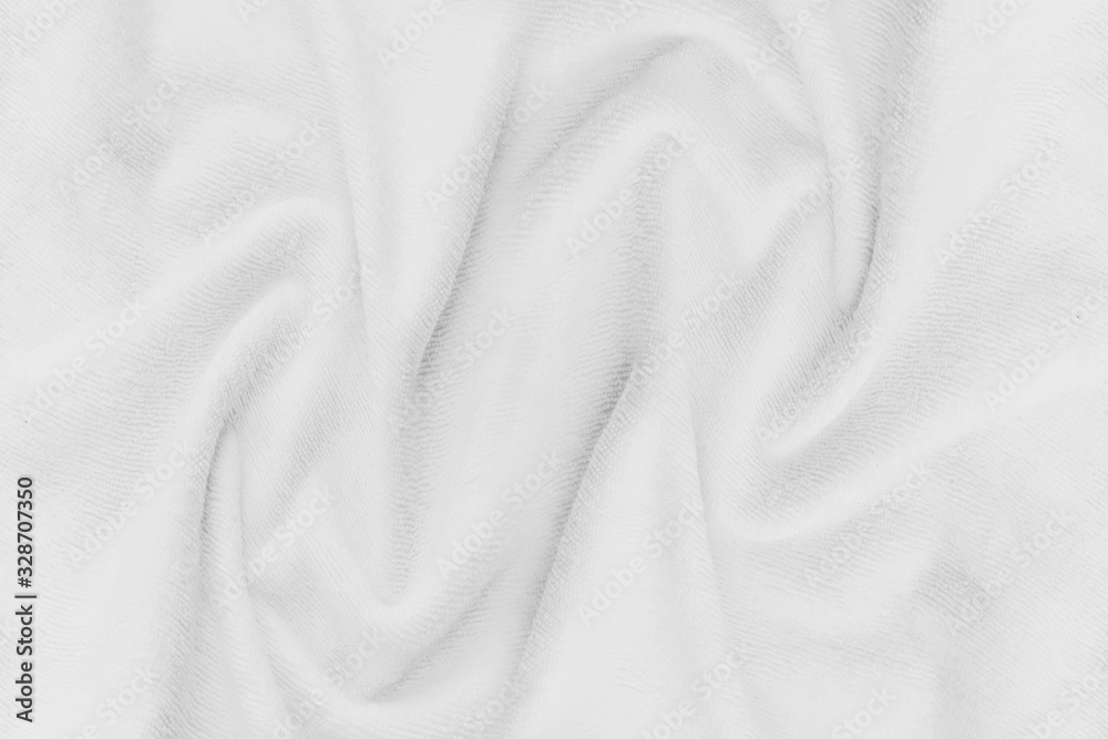 Abstract soft white cloth texture background Stock Photo | Adobe Stock