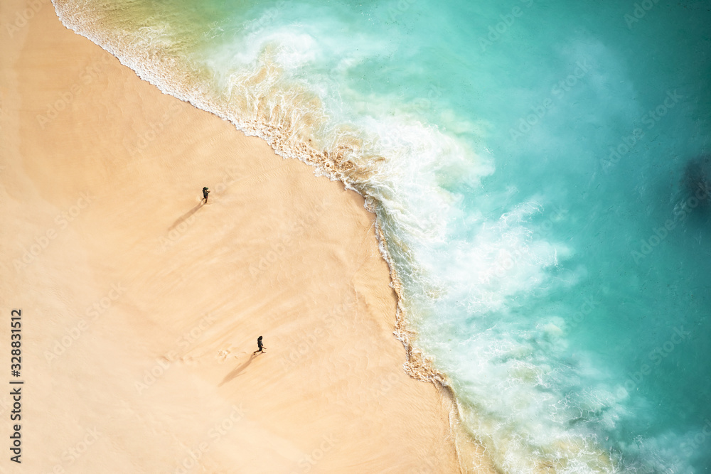 Beach From Above