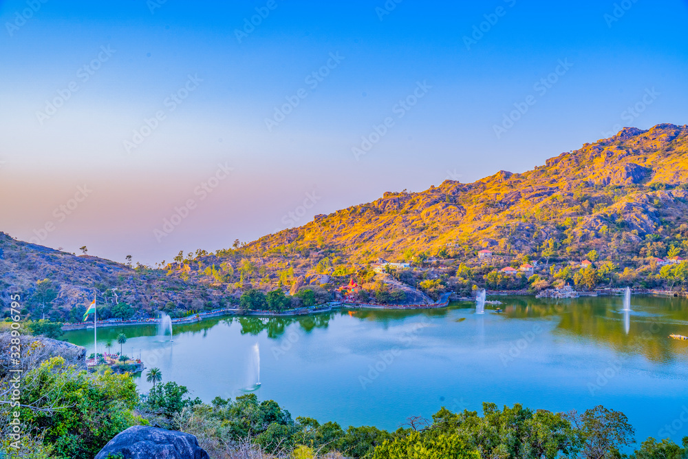 Nakki Lake is a lake situated in the Indian hill station of Mount Abu ...