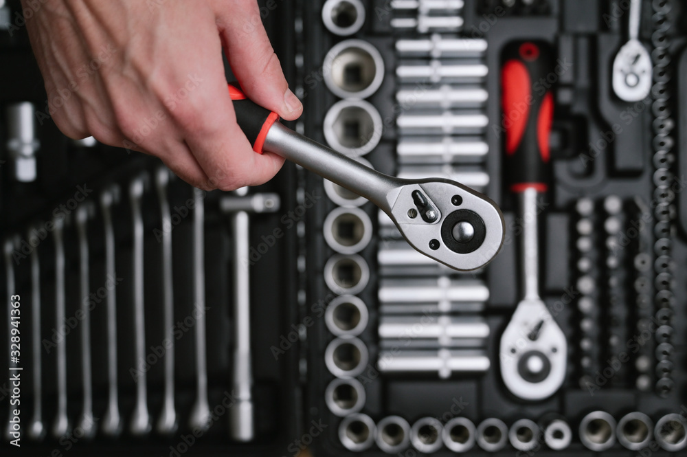 Automotive Tools Background