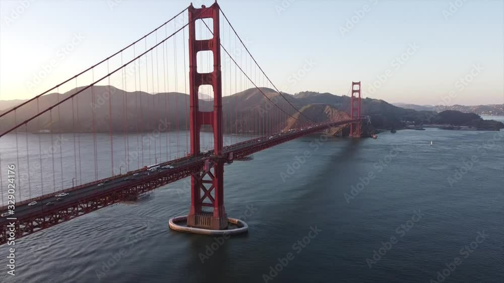 The Golden Gate Bridge is a suspension bridge spanning the Golden Gate ...