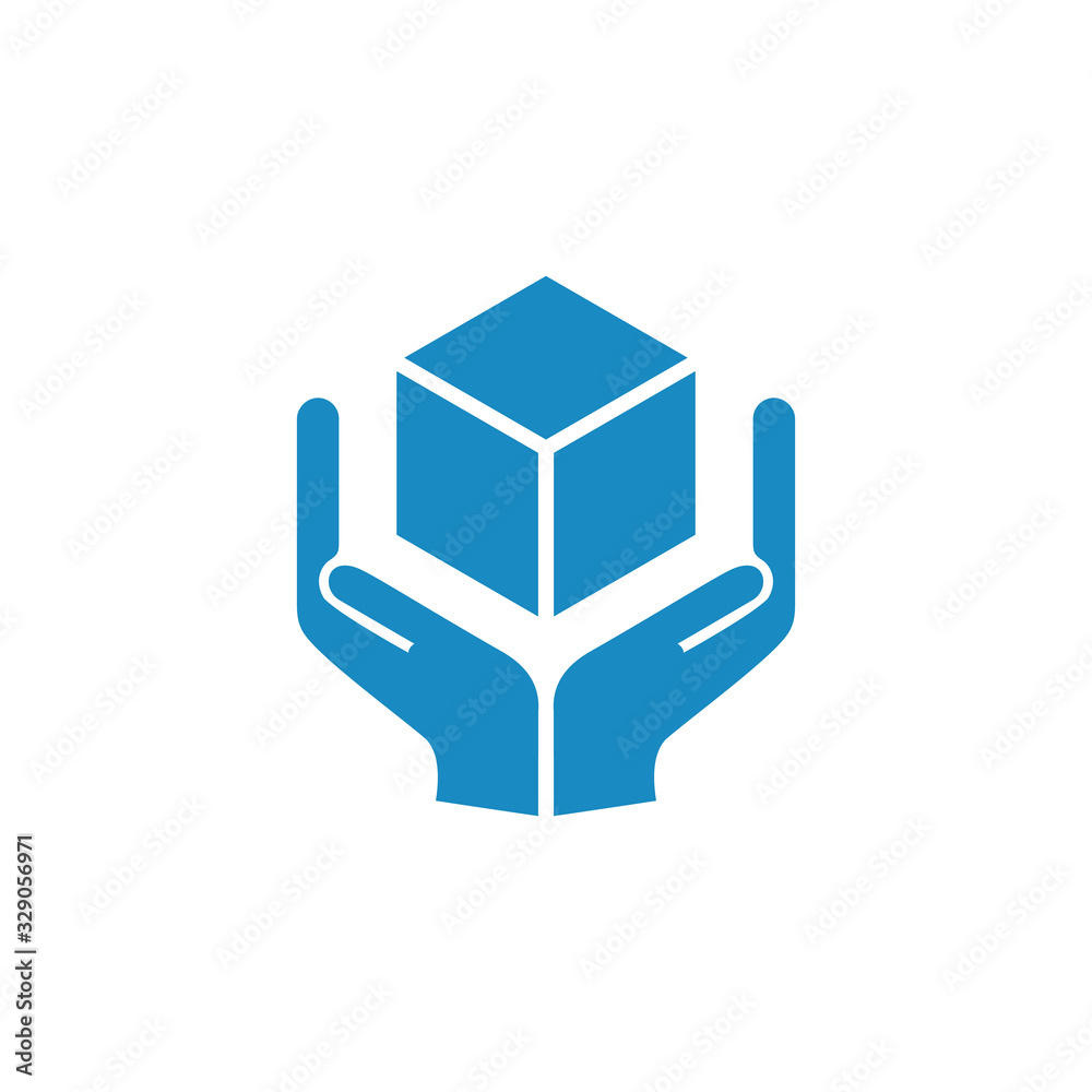 Handle with care sign icon, Handle with care symbol vector Stock Vector ...