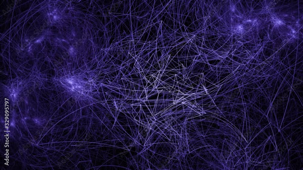 Web of lines. entrapment abstract line background. 3D scribble and ...