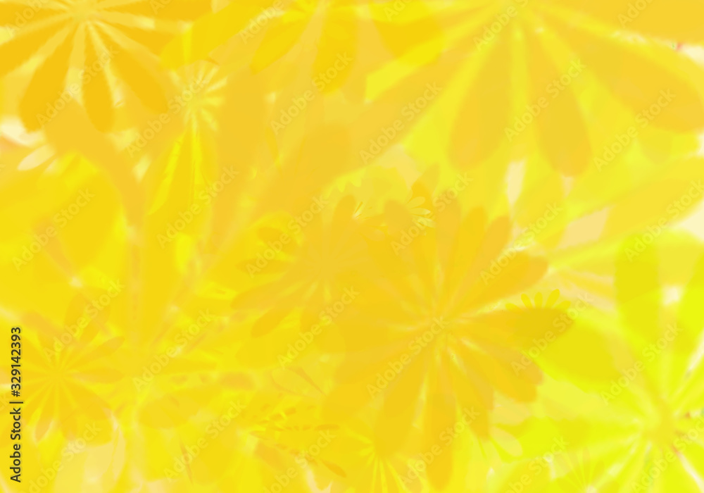 Fondo veraniego de color amarillo cálido. Stock Photo | Adobe Stock