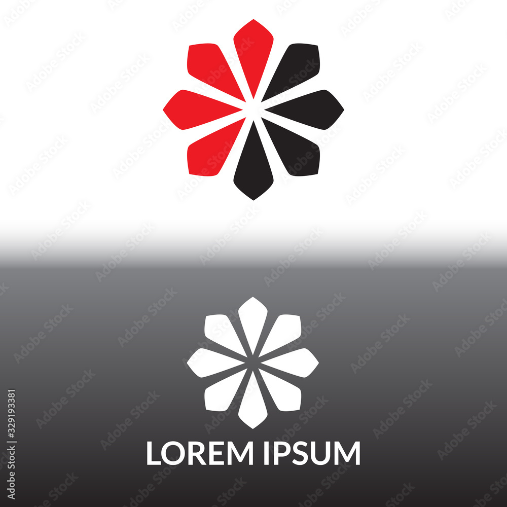 octagon logo vector Stock Vector | Adobe Stock