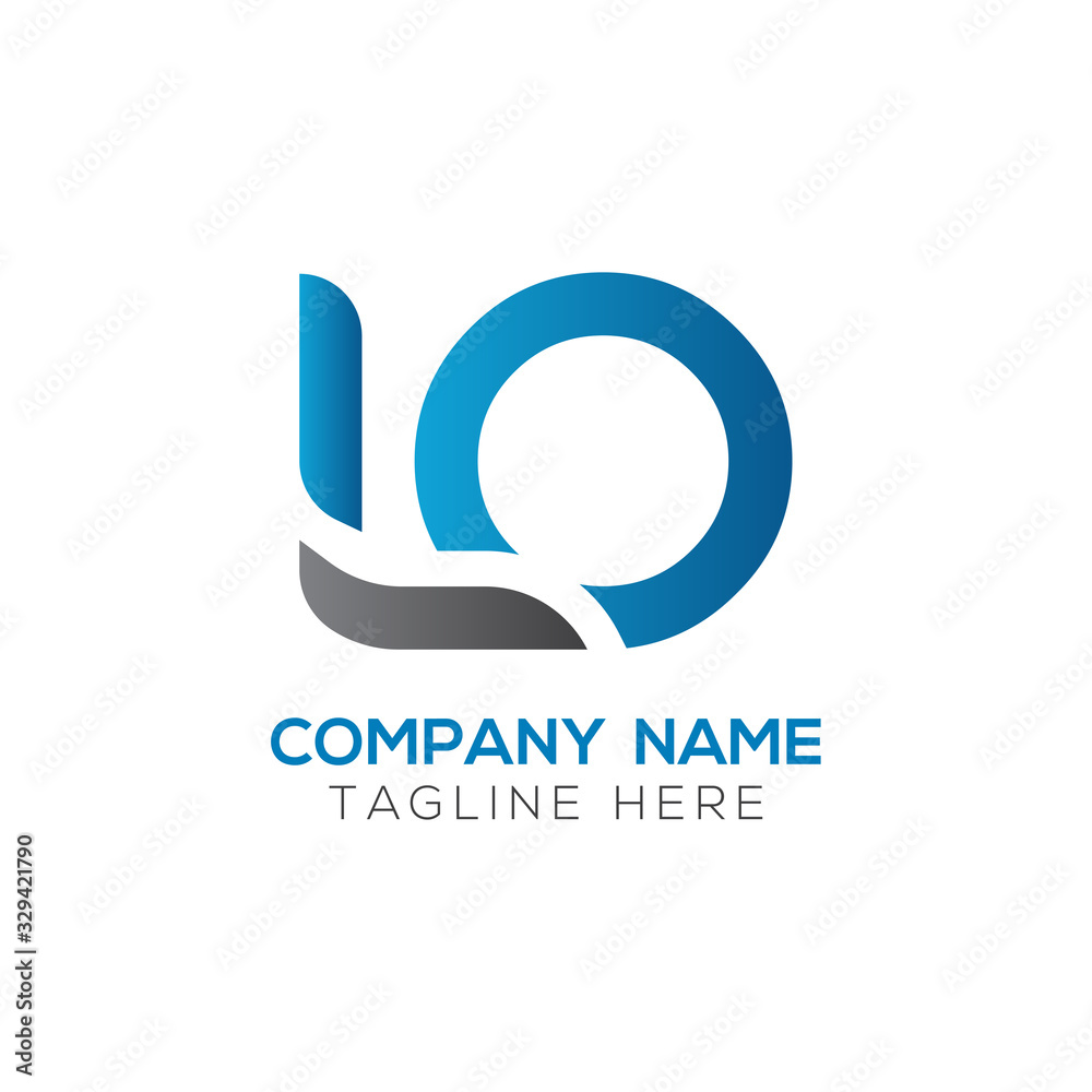 Initial LO letter Business Logo Design vector Template. Abstract Letter ... Initial LO letter Business Logo Design vector Template. Abstract Letter ...