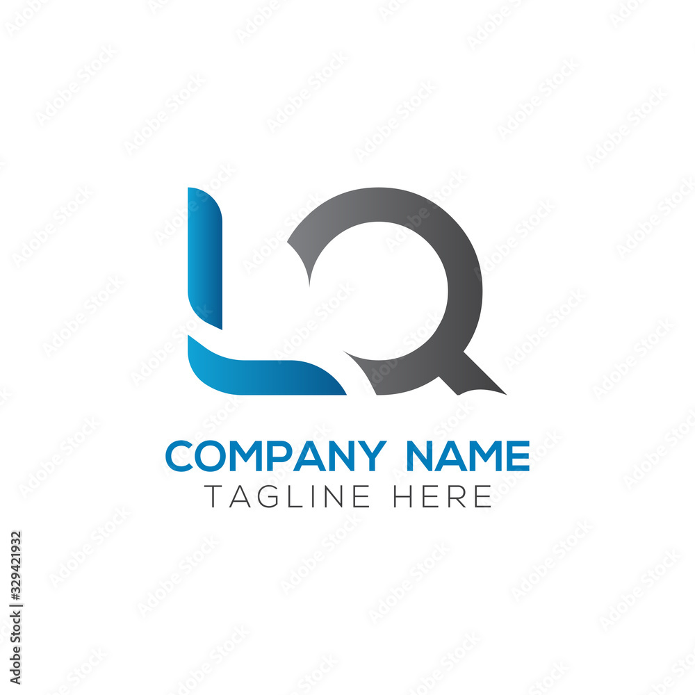 Initial LQ letter Business Logo Design vector Template. Abstract Letter ... Initial LQ letter Business Logo Design vector Template. Abstract Letter ...