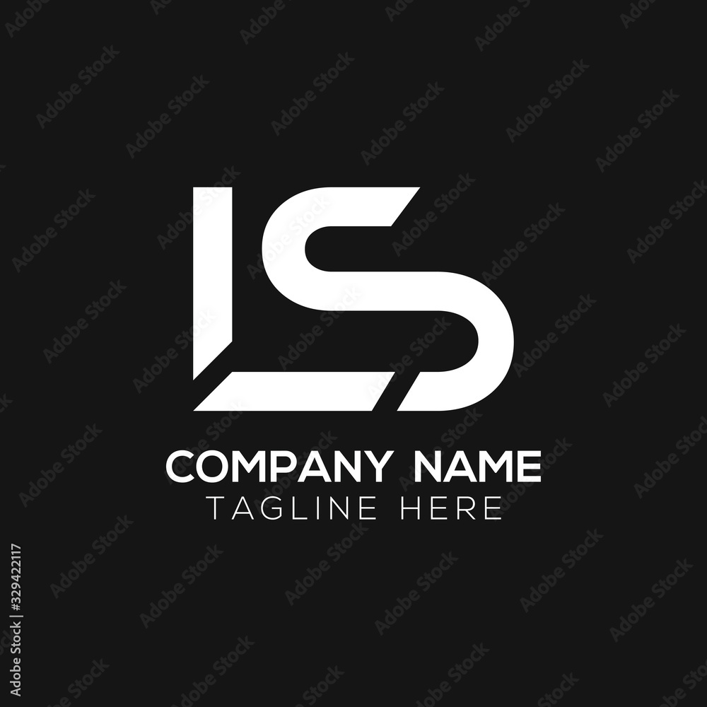 Initial LS letter Business Logo Design vector Template. Abstract Letter ...