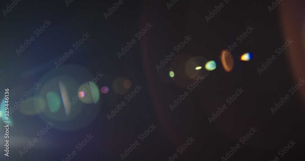 Light Leak Cine Lens 20mm Lens Flares for Film and Movie. Bright Lens ...