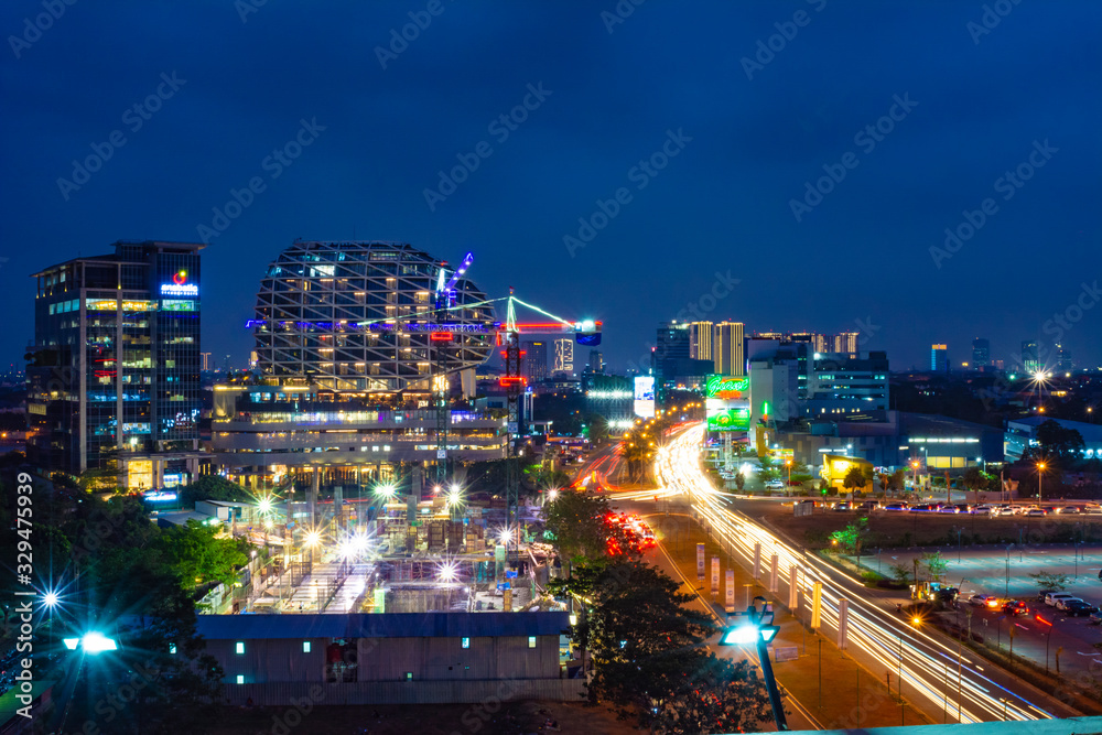Tangerang, Indonesia - 26th Sept 2019: The scenery at Gading Serpong ...