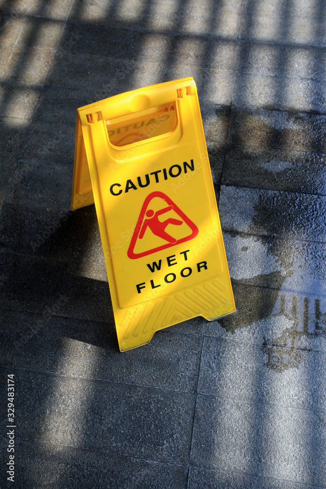 caution sign Stock Photo | Adobe Stock