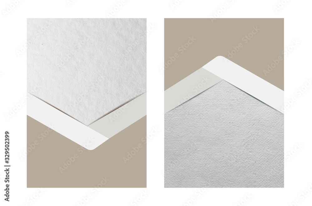 Banner paper texture background geometric cover business brochure ...