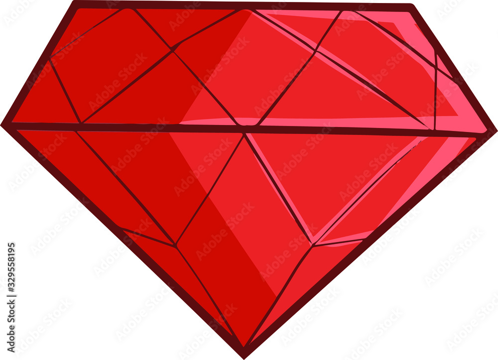 Diamond Cartoon