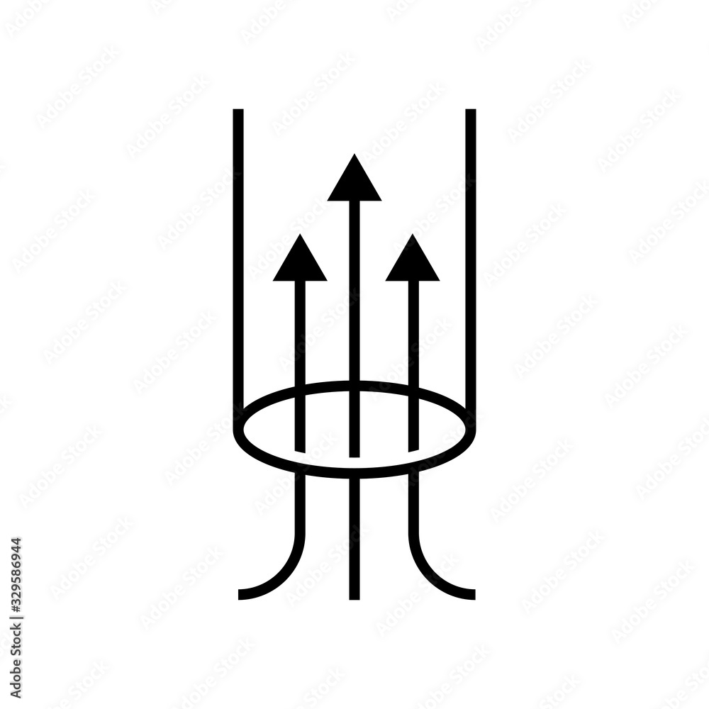 Plakát suction vector icon. suck illustration sign. hose symbol ...