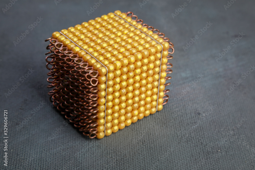 montessori golden material mathematics number decimal system number ...