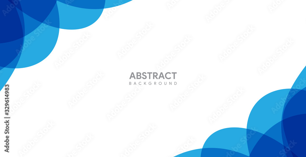 abstract blue background design. modern blue background template Stock ...