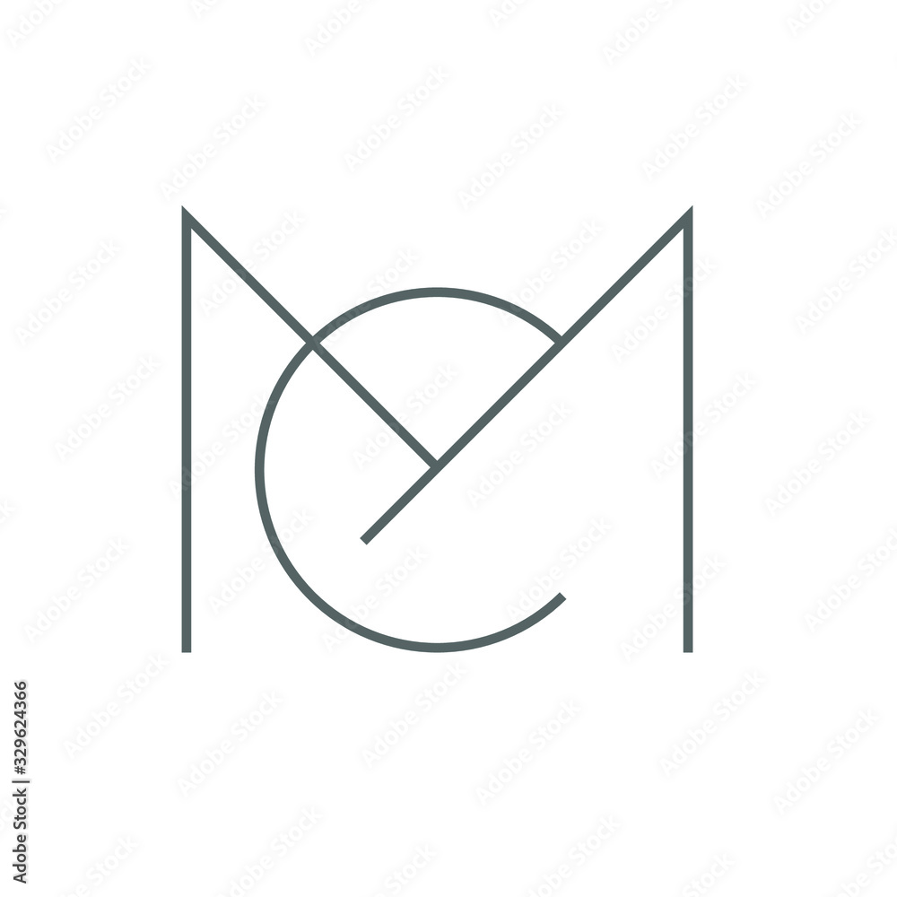 Vetor de MC logo do Stock | Adobe Stock