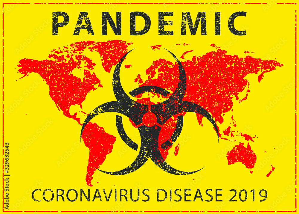 MERS Corona Virus Biohazard safety icon shape. biological hazard risk ...