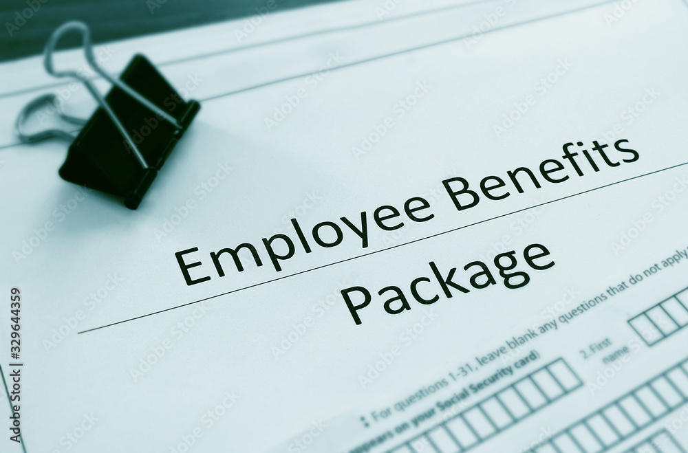 Employee Benefit Package forms Stock Photo | Adobe Stock