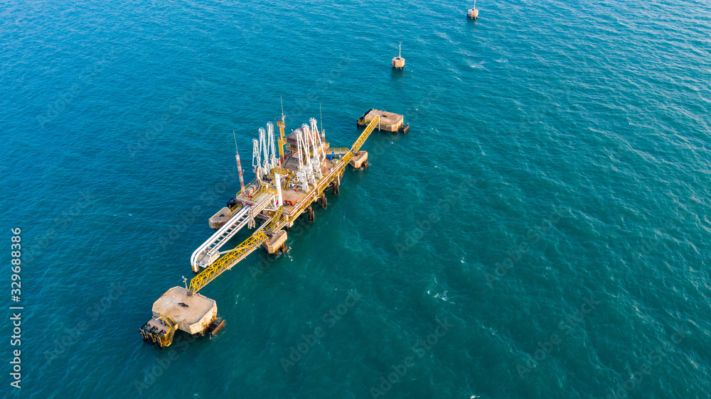 Marine loading arm on platform transfer of all oil and gas ...