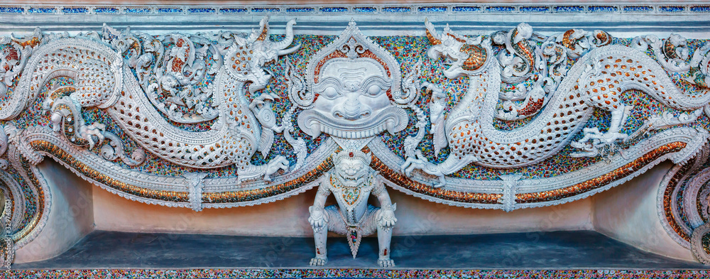 Erawan Museum in Samut Prakan near Bangkok, Thailand. An erawan is a ...