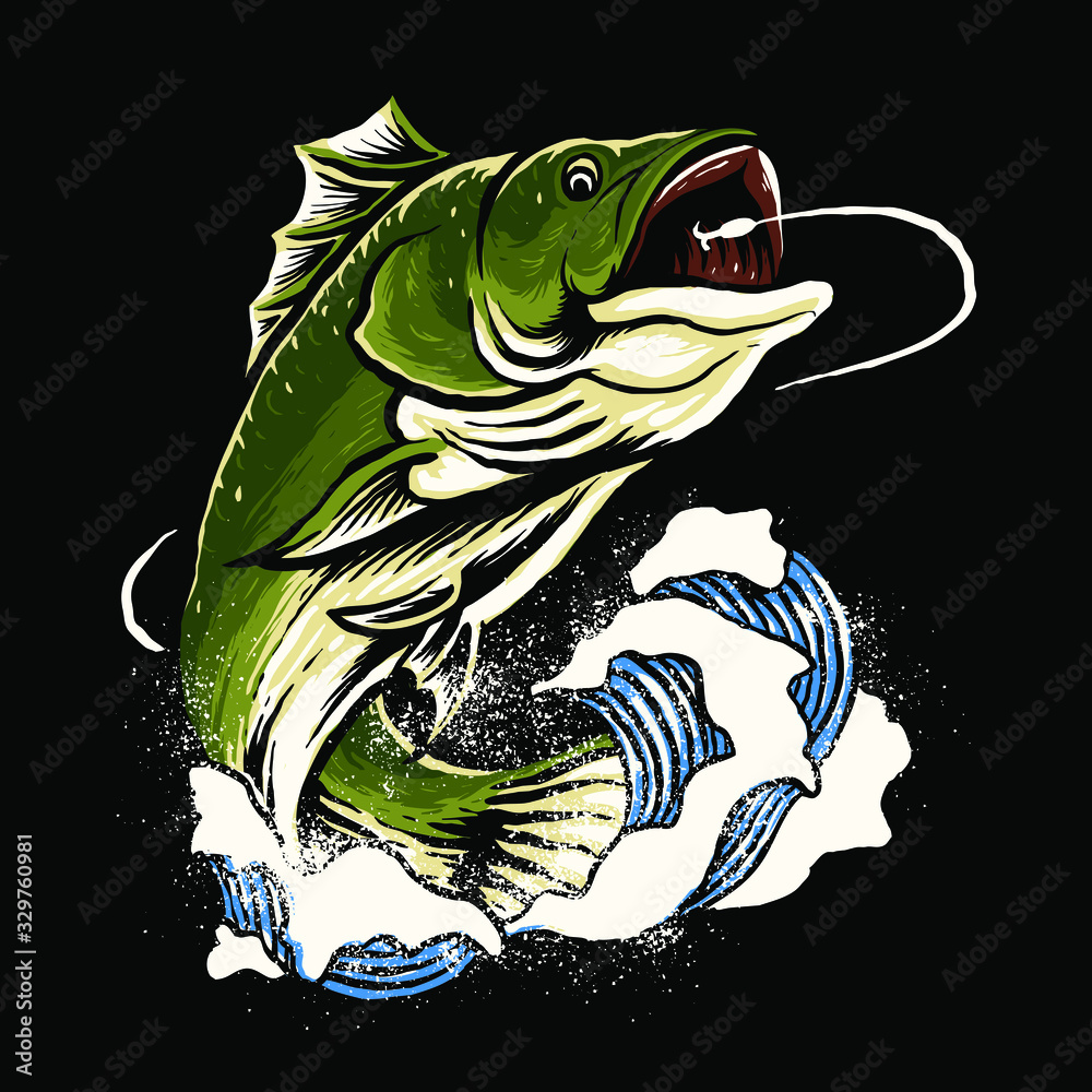 Bass Fishing Designs