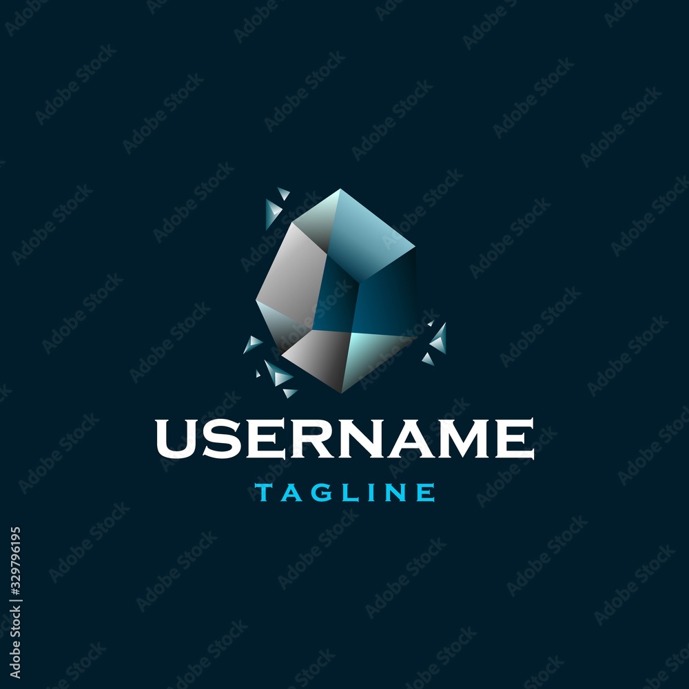 sapphire diamond logo design inspiration . diamond icon template ...