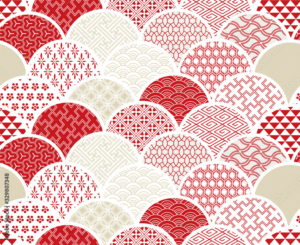 traditional geometric pattern vector sketch illustration line art ...