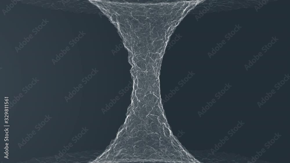 4K Beautiful water abstract background with animation waving of ...