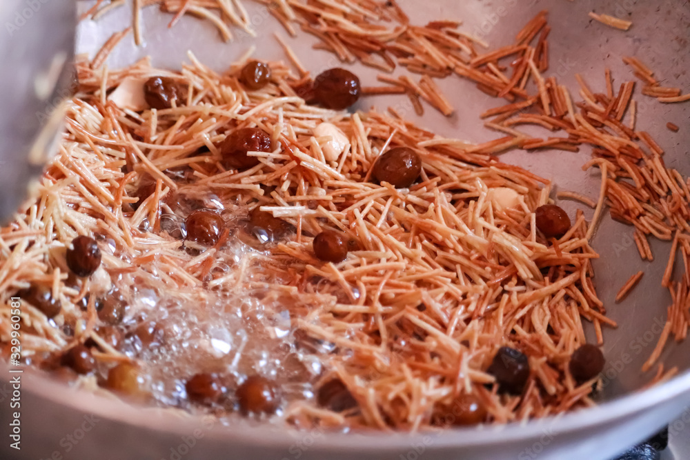 dry sevai, the Indian noodle,Savei made in kitchen,save Indian food ...