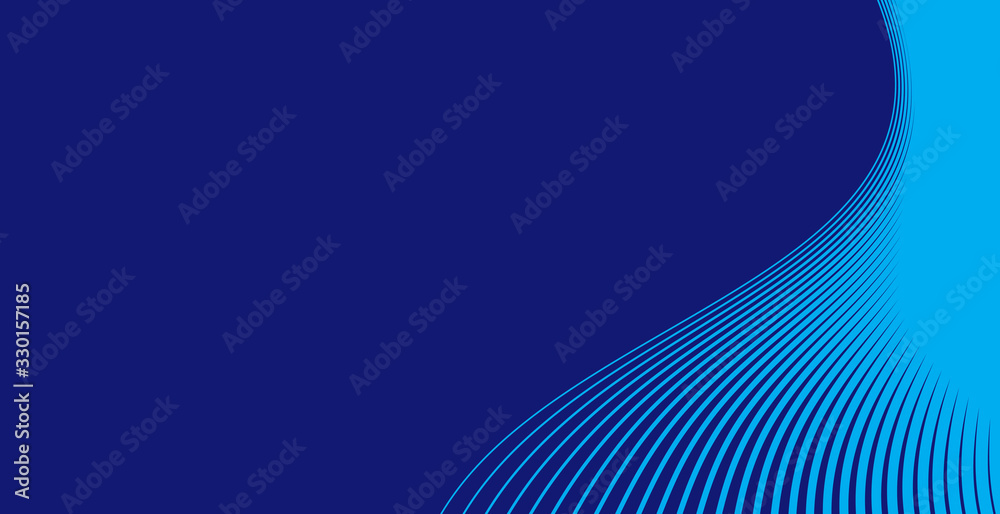 abstract blue background with awesome abstract line art design Stock ...