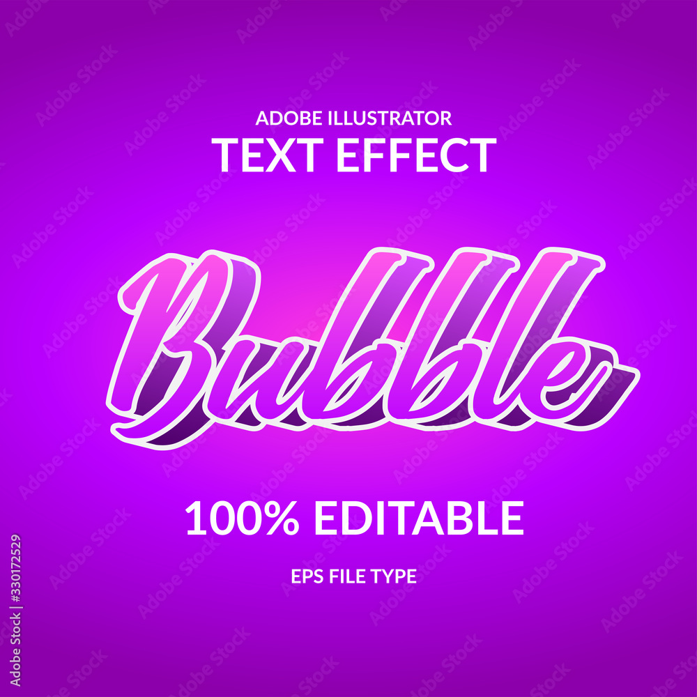 modern gradient purple editable script font adobe illustrator text ...