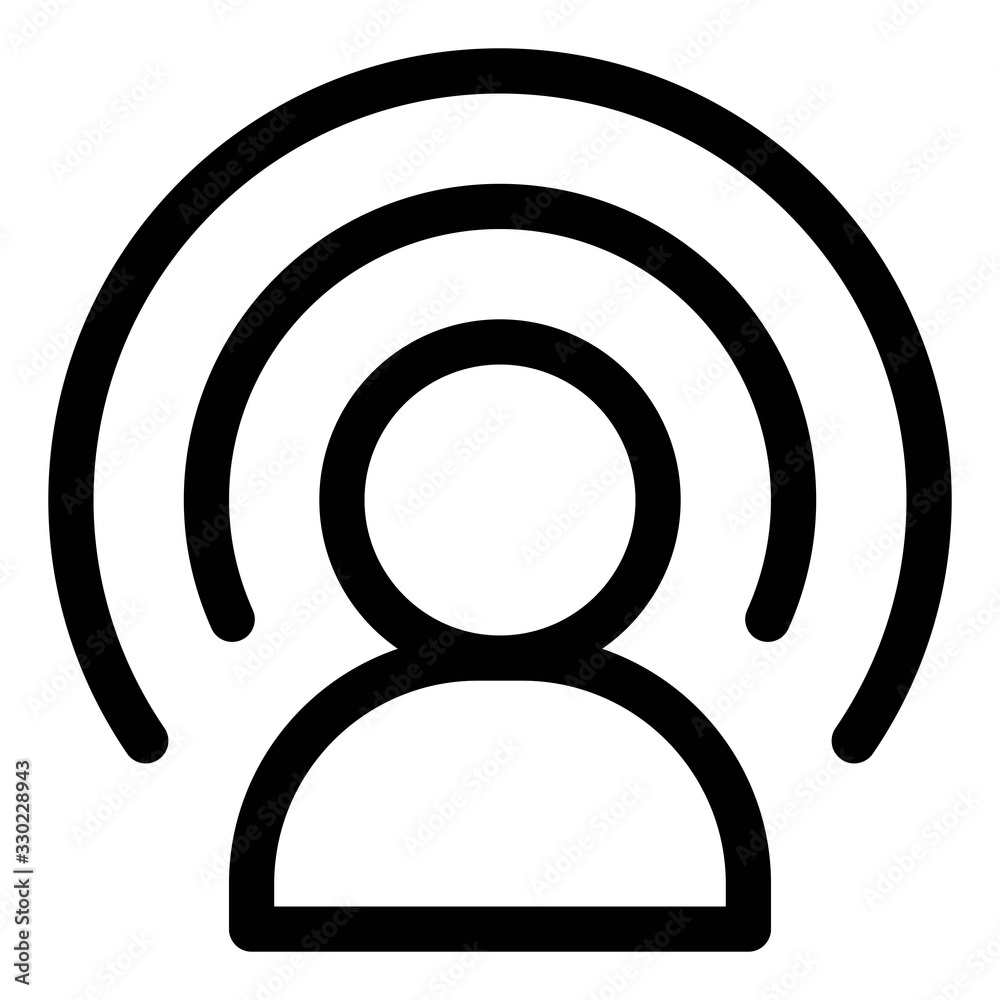 Social media influencer icon. Marketing concept. Stock Vector | Adobe Stock