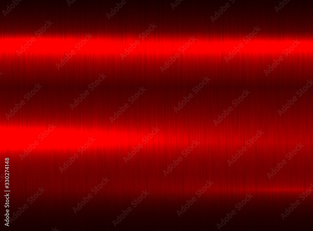 Polished metallic steel texture, red vector brushed metal texture Stock ...