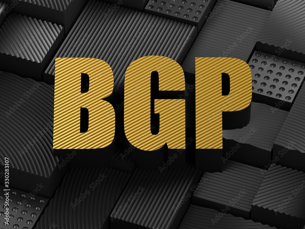 BGP acronym (Border Gateway Protocol) Stock Illustration | Adobe Stock