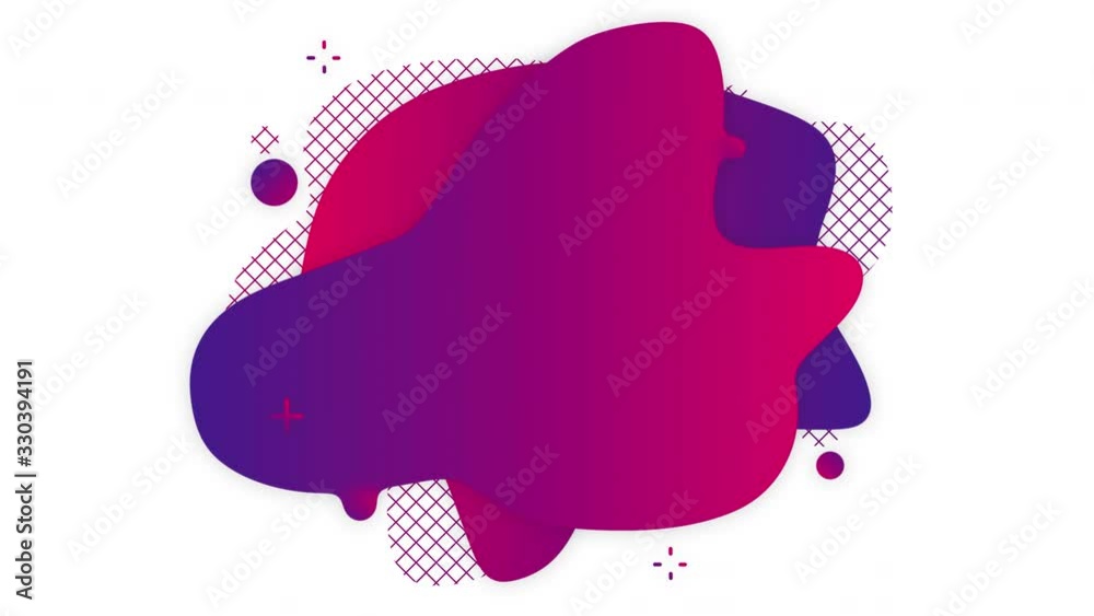 Gradient animated blot on the alpha channel. Background for text or ...