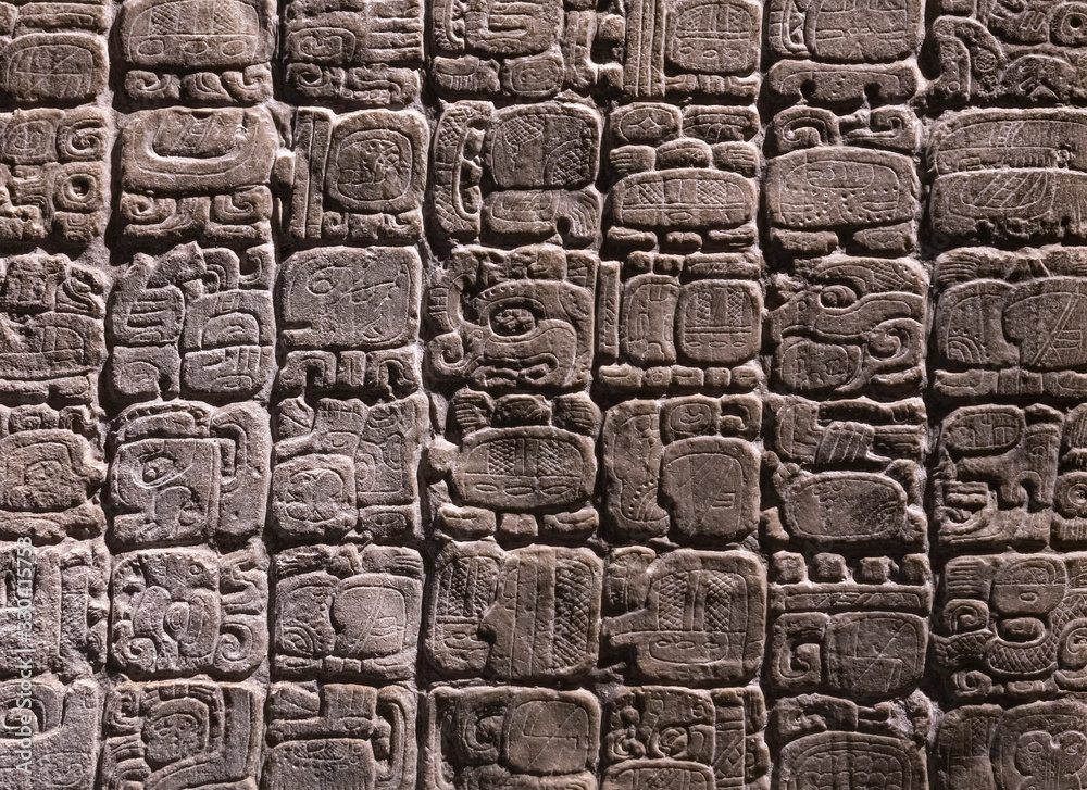 Tha Mayan Alphabet. Examples of this hieroglyphic writing system can be ...