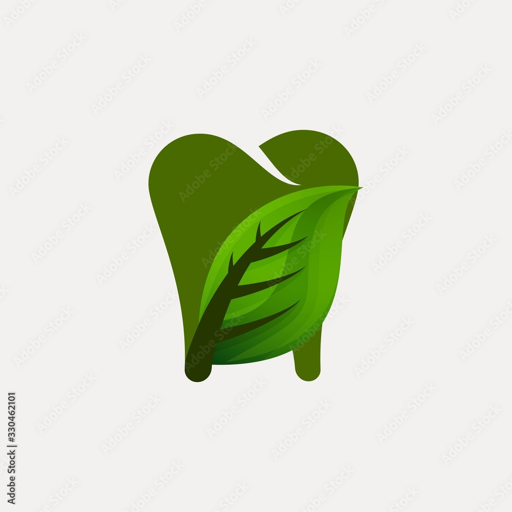 nature dental leaf logo tooth teeth logo Ideas. Inspiration logo design ...