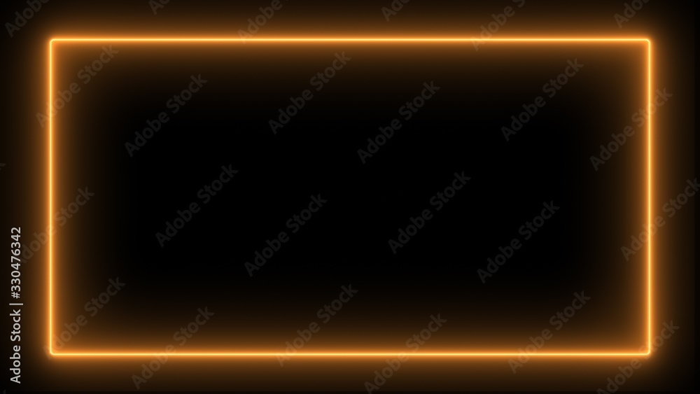 Abstract orange LED neon screen background texture Stock Illustration ...