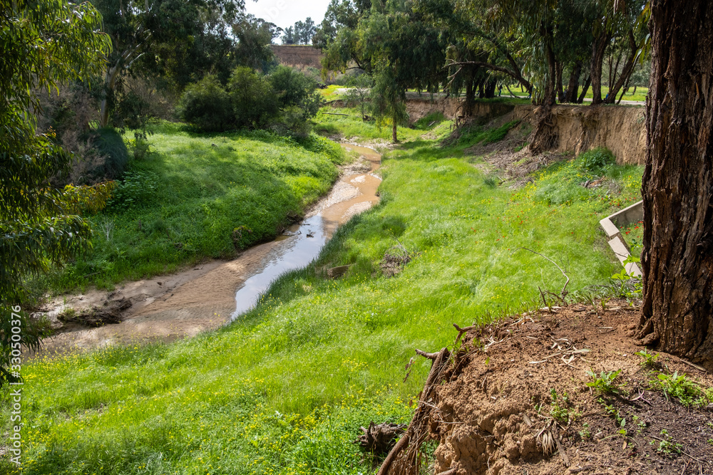 Gerar River (Nahal Grar) is the main tributary of the Besor River ...