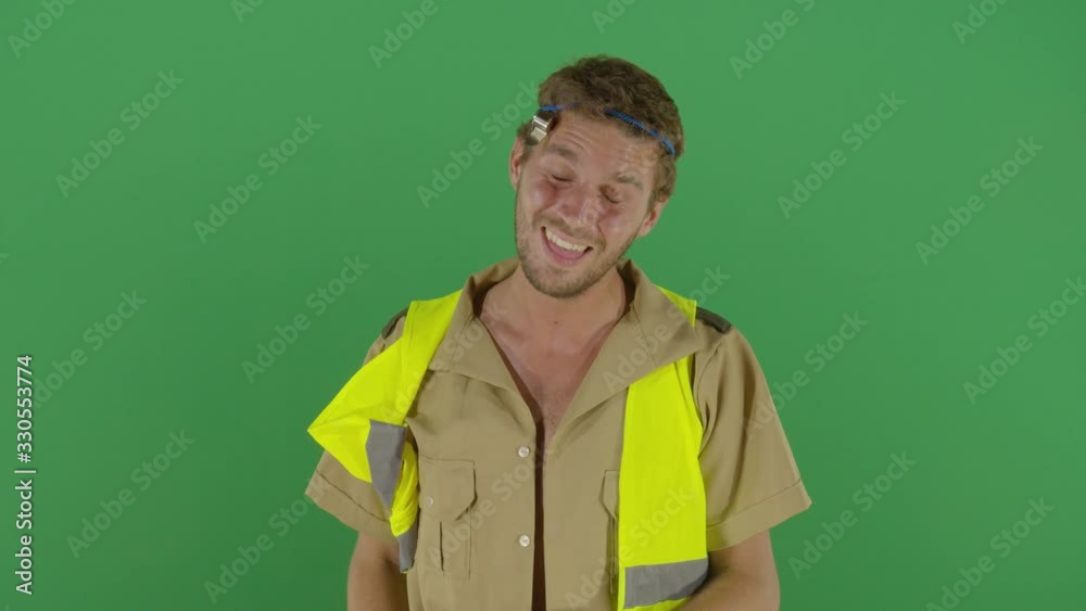 Messy Drunk Adult Man Police Officer With A Bottle In Hand Making A ...