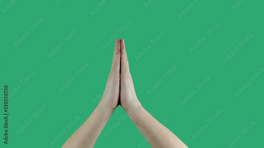 Male hands praying close-up. Man hold hands together is symbol prayer ...