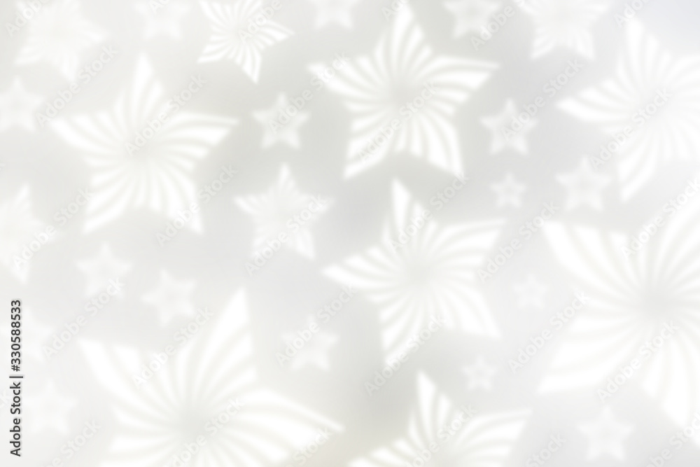 illustration of scattered White glowing stars on white background ...