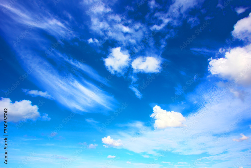 blue overlay clouds and beautiful blue sky background with clouds and ...