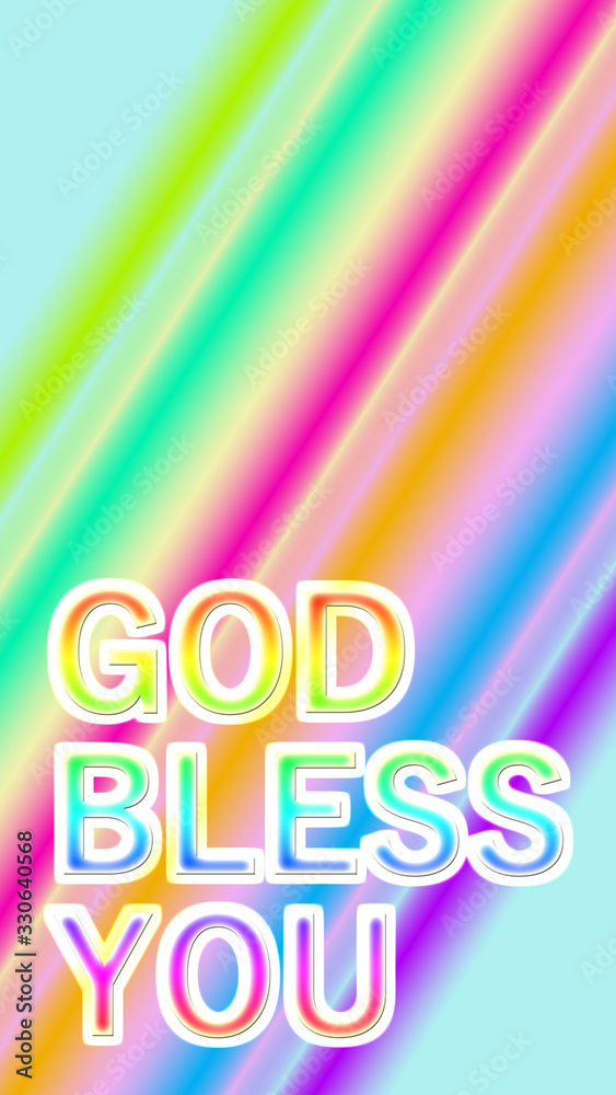 God bless you. Background image with beautiful gradation. Stock ...