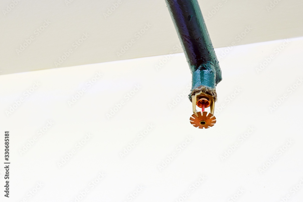 Water spray system for fire fighting in office buildings and ...