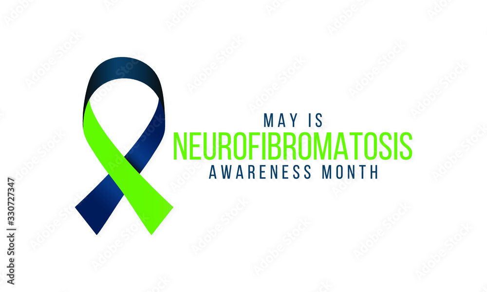 Vector illustration on the theme of Neurofibromatosis awareness day ...