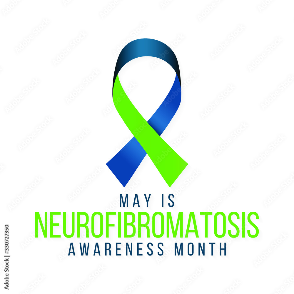Vector illustration on the theme of Neurofibromatosis awareness day ...