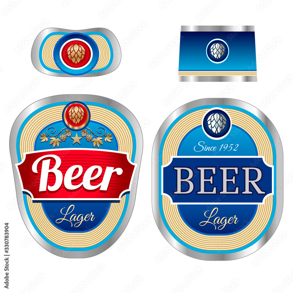 Budweiser Label Vector
