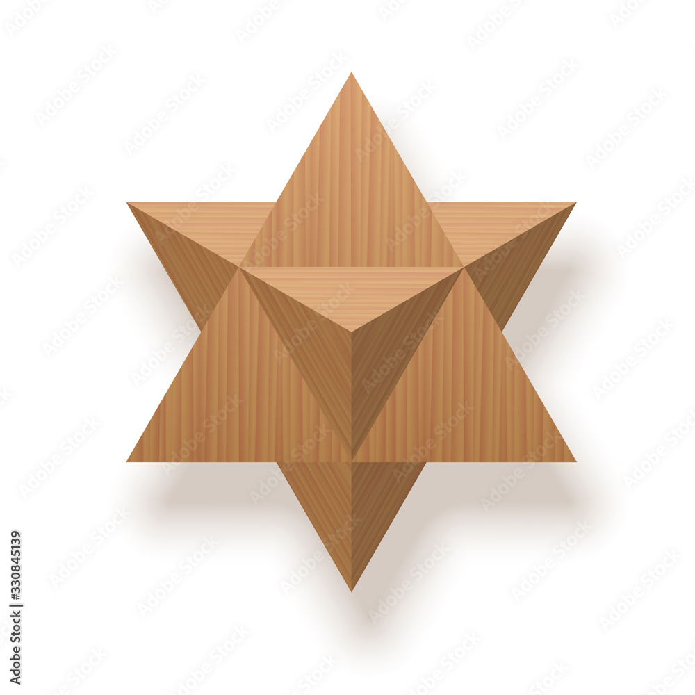 Star tetrahedron, Merkaba, Mer-Ka-Ba, stellated octahedron, stella ...